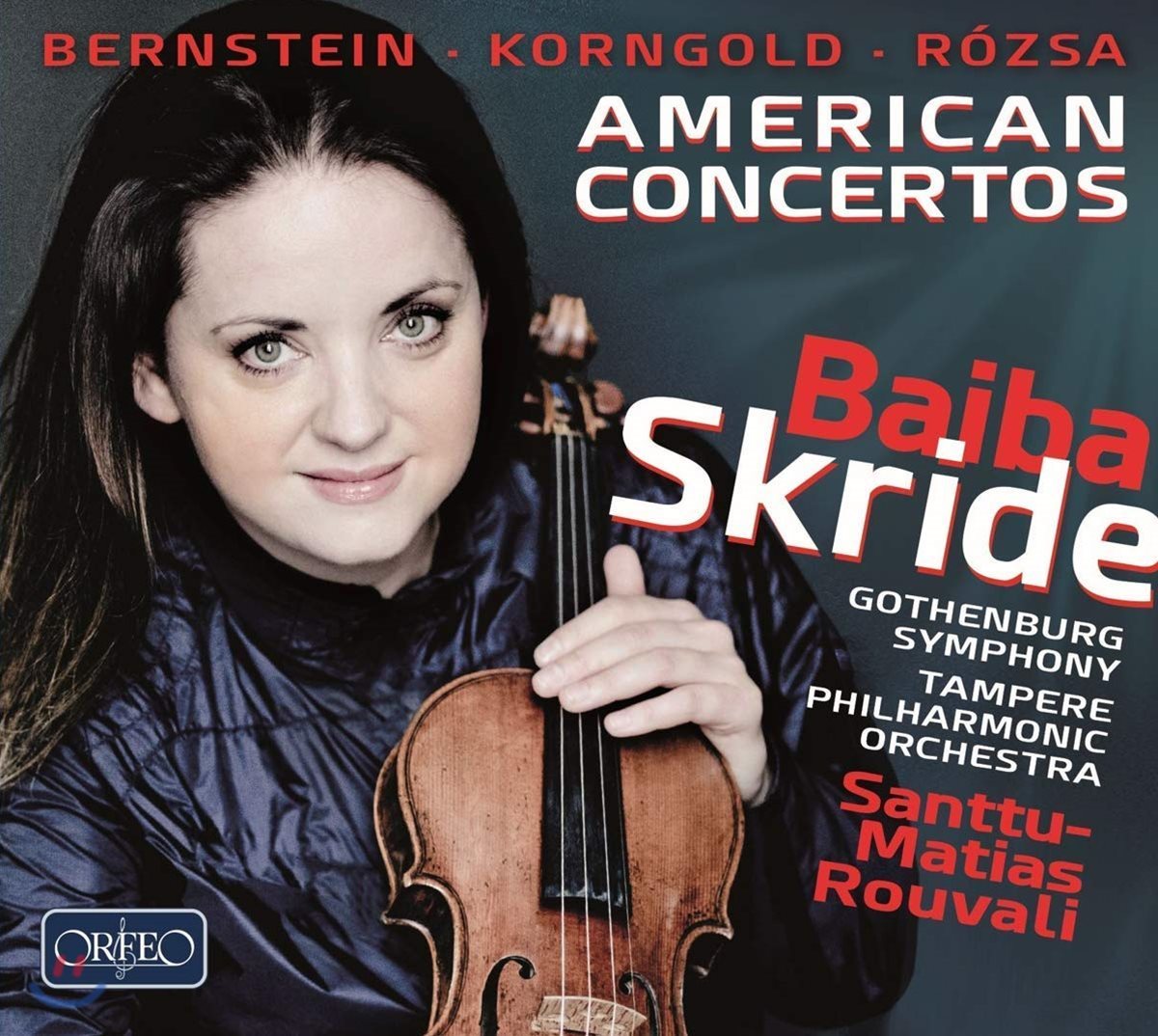 Baiba Skride 미국의 바이올린 협주곡 모음집 - 번스타인 / 로자 / 코른골트 (American Concertos ...