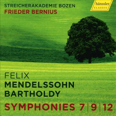 멘델스존: 현을 위한 교향곡 7, 9 & 12번 (Mendelssohn : String Symphonies Nos. 7, 9 ...