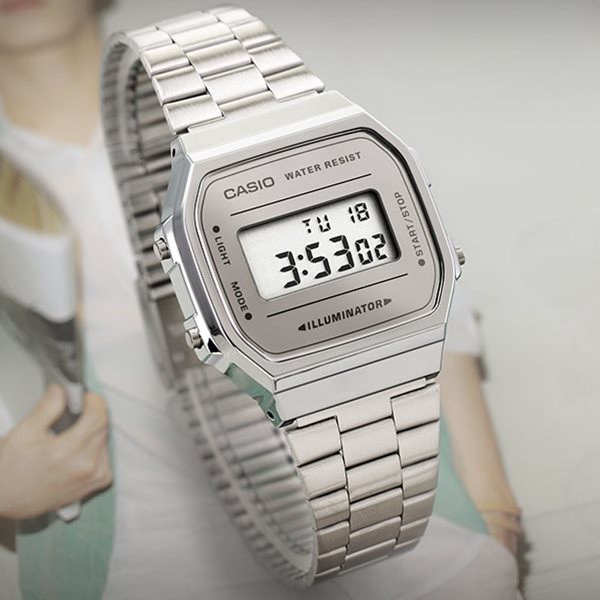 정품 카시오 A168WEM-7D 디지털 패션시계 A/S보증 - 예스24