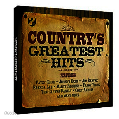 Various Artists - Country's Greatest Hits (2CD) - 예스24