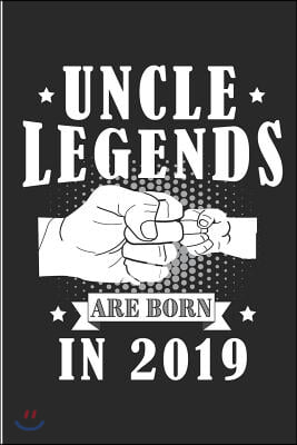 Uncle Legends Are Born in 2019: Funny Uncle Baby Announcement Blank ...
