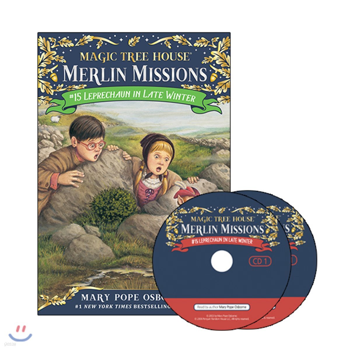 Merlin Mission #15 : Leprechaun in Late Winter (Book & CD) - 예스24