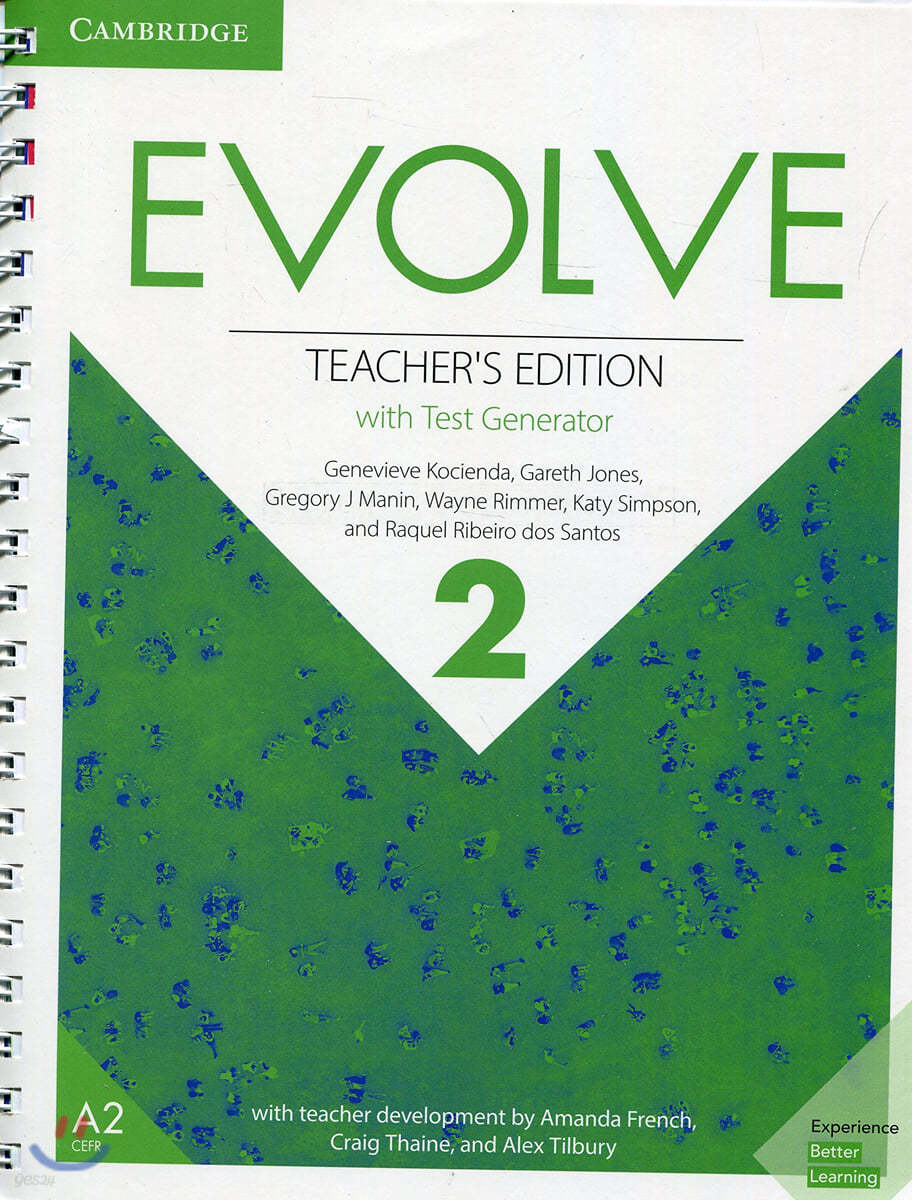 Evolve Level 2 Teacher's Edition with Test Generator - 예스24