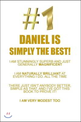 Daniel Is Simply the Best Affirmations Workbook Positive Affirmations ...