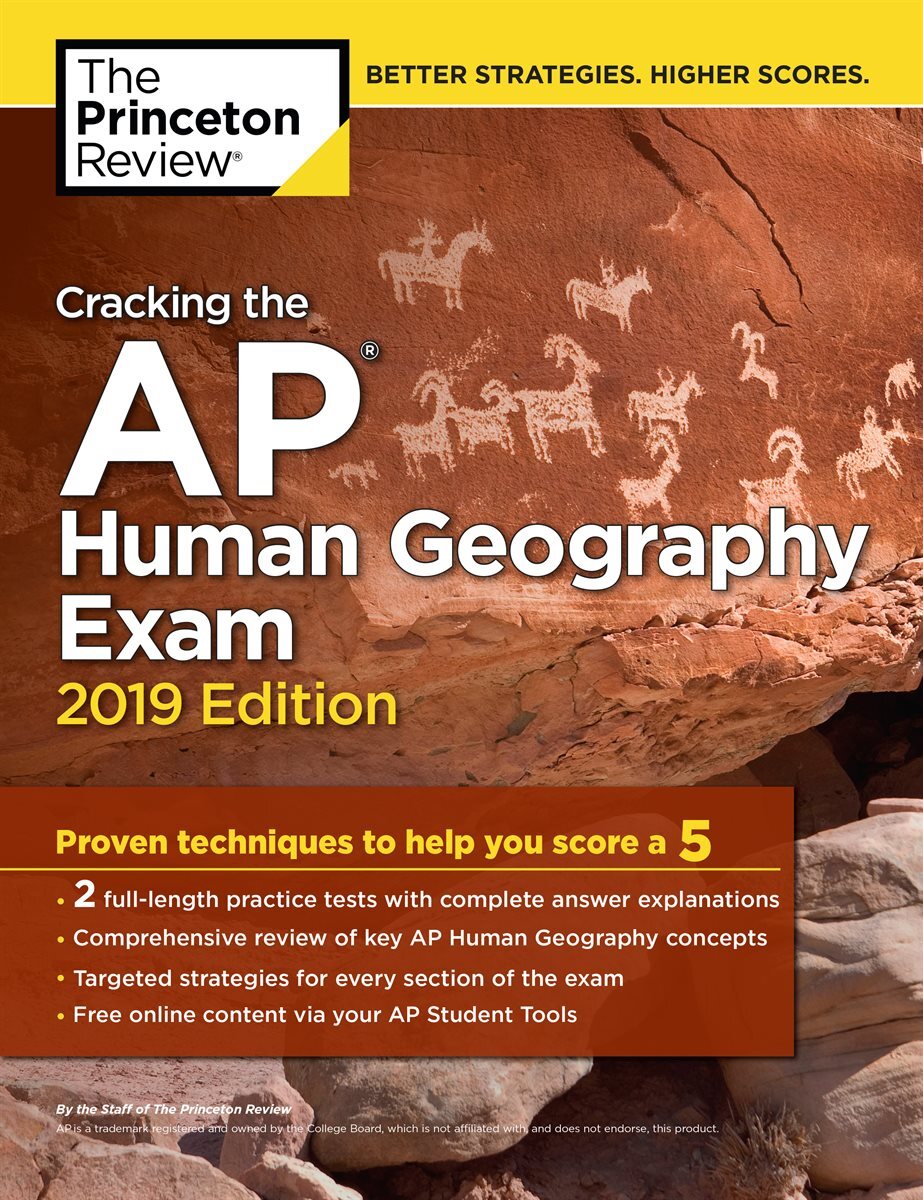 [전자책] Cracking the AP Human Geography Exam, 2019 Edition - 예스24
