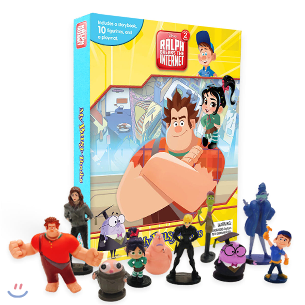 Disney Wreck-It Ralph 2 My Busy Books 디즈니 주먹왕 랄프 2 인터넷 속으로 비지북 - YES24