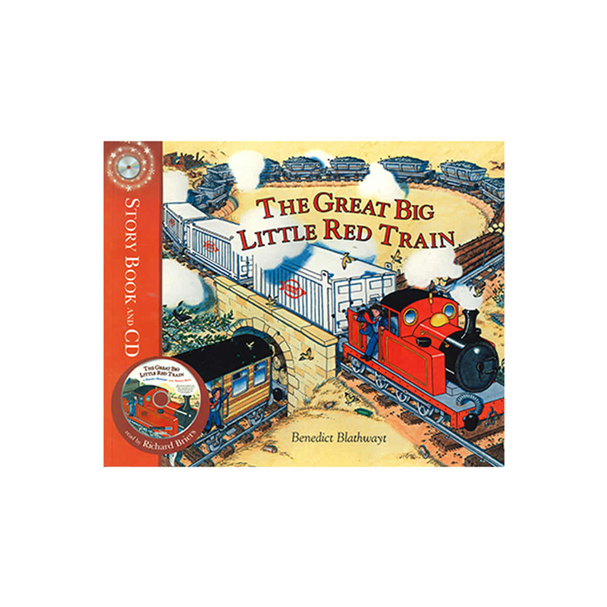 Little Red Train : The Great Big Little Red Train (Book & CD) - 예스24