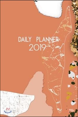 Daily Planner 2019: Diary Calendar Planner. Rust Earth and Gold ...