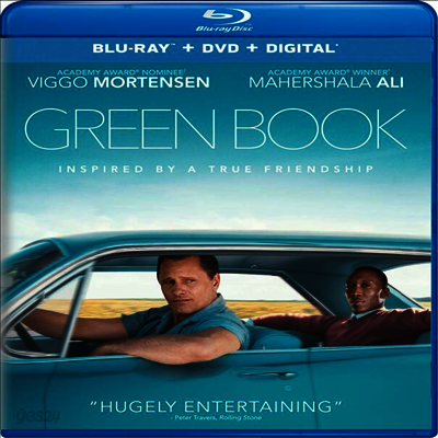 Green Book (그린 북) (2018) (한글무자막)(Blu-ray + DVD + Digital) - 예스24