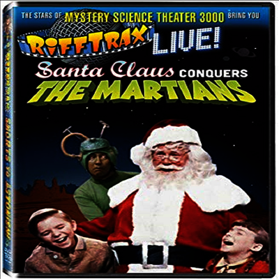 Rifftrax: Live Santa Claus Conquers (리프트랙스)(지역코드1)(한글무자막)(DVD) - 예스24
