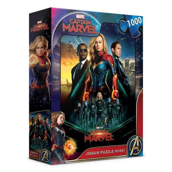 [MARVEL] 캡틴마블 직소퍼즐(1000피스/M1041) - 예스24