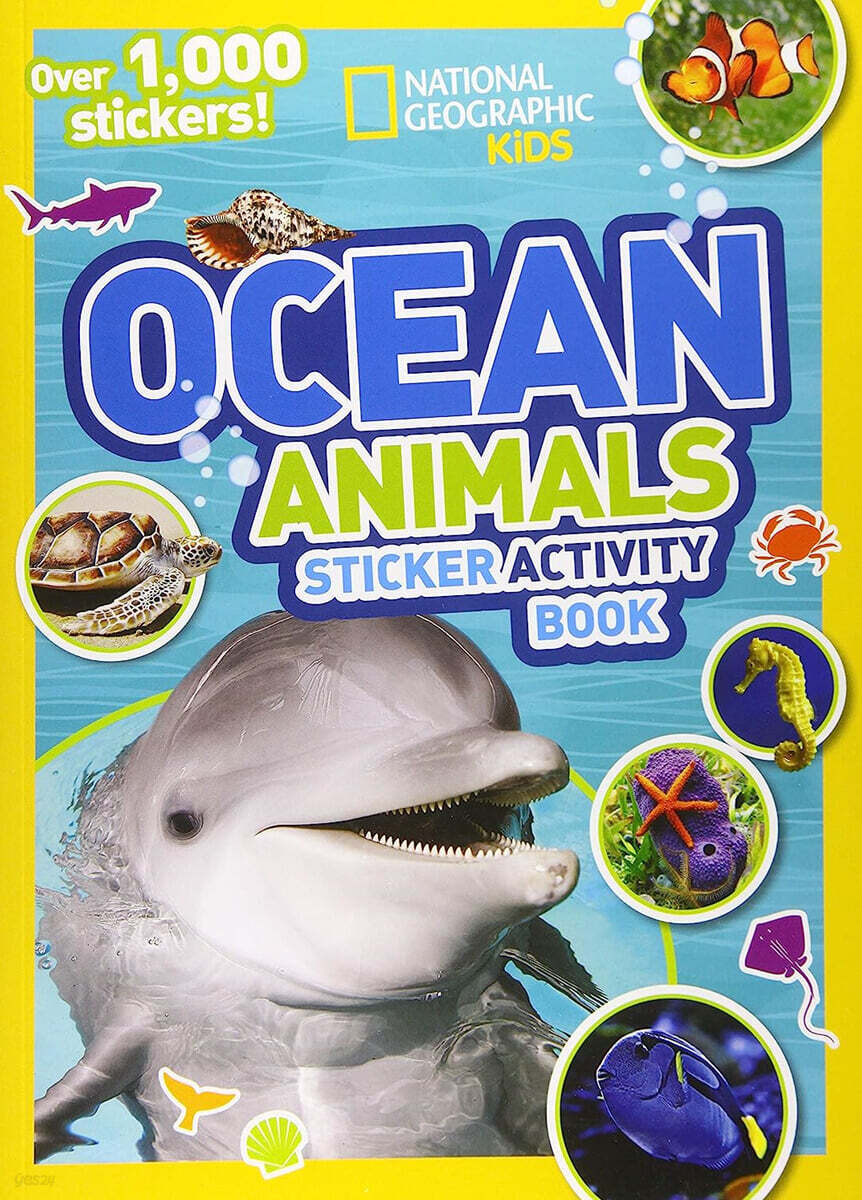 Ocean Animals Sticker Activity Book - 예스24