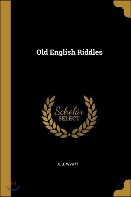 Old English Riddles - 예스24