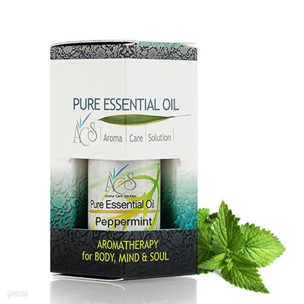 ACS 페퍼민트 Peppermint 에센셜오일 Mentha Piperita 10ml - YES24