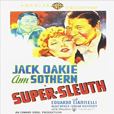 Super-Sleuth (1937) (슈퍼슬루트) (지역코드1)(한글무자막)(DVD-R) - 예스24