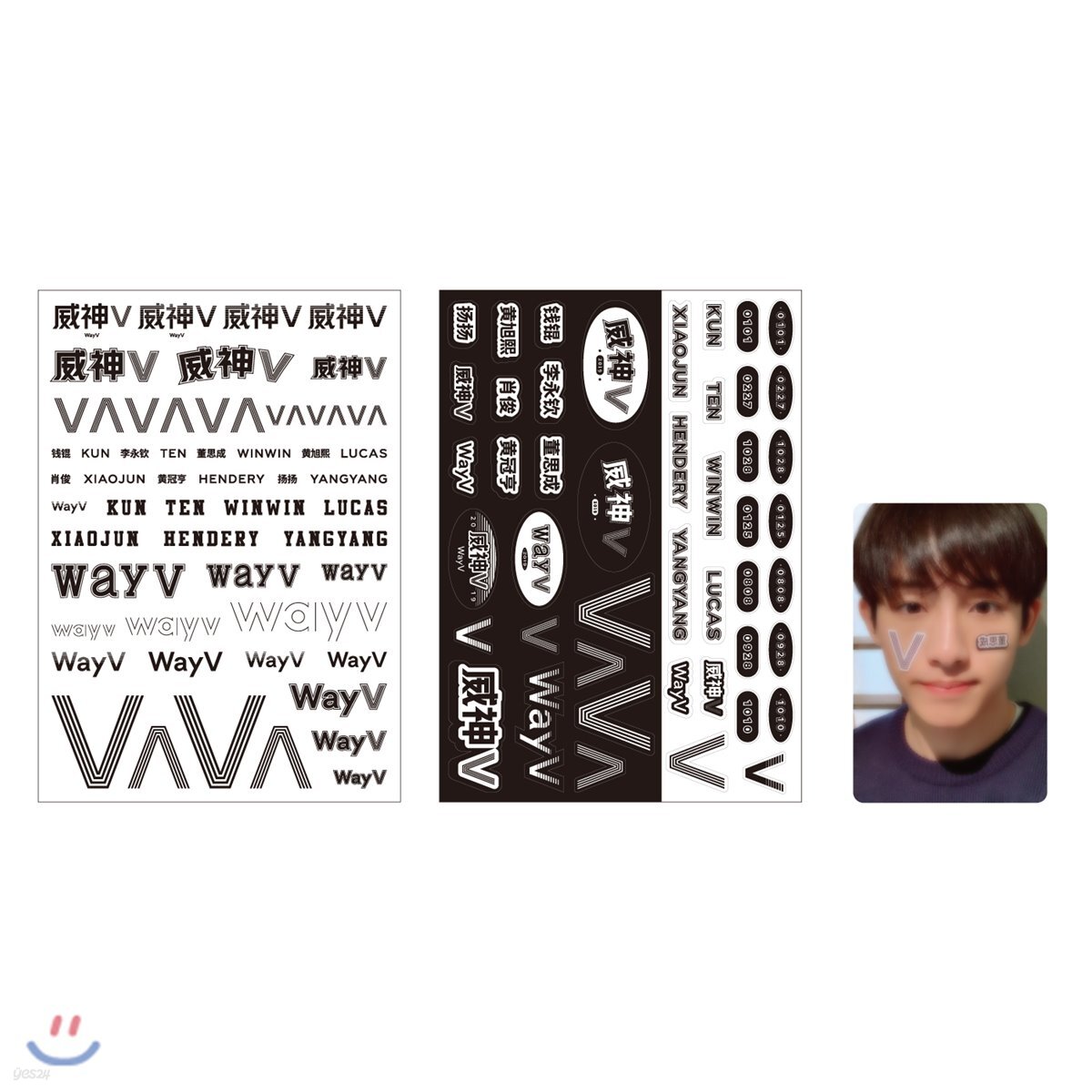WayV_WINWIN_TATTOO+STICKER SET - YES24