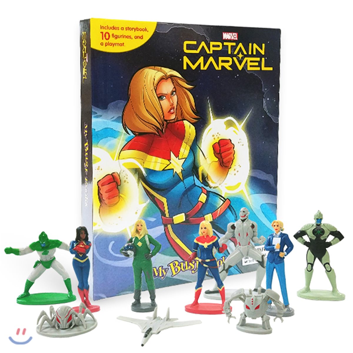 Captain Marvel My Busy Book 캡틴 마블 비지북 - YES24