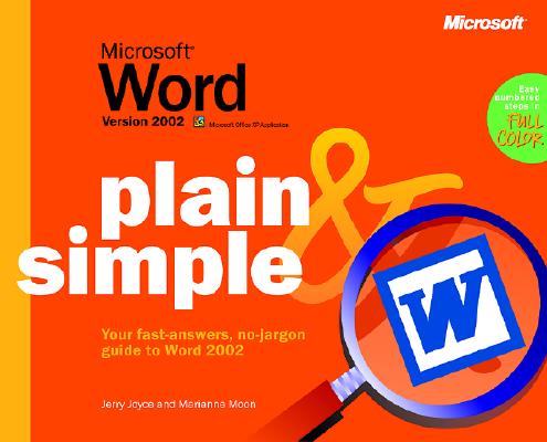 Microsoft Word Version 2002 Plain & Simple - 예스24