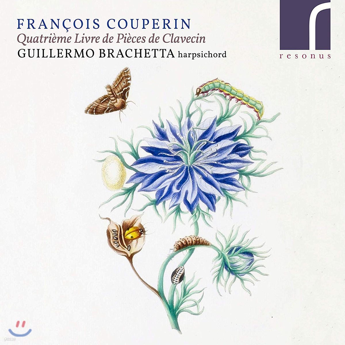 Guillermo Brachetta 프랑수아 쿠프랭: 클라브생 작품집 4권 (Francois Couperin: Quatrieme Livre de Pieces de ...