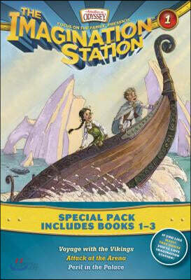 Imagination Station Books 3-Pack: Voyage with the Vikings / Attack at ...