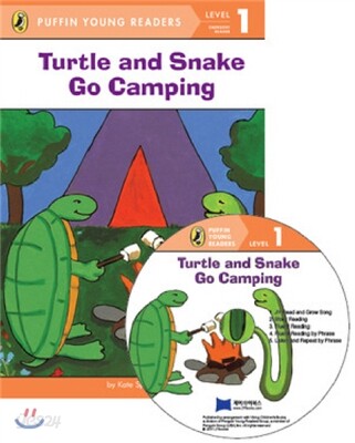 Turtle and Snake Go Camping (Book & CD) - 예스24
