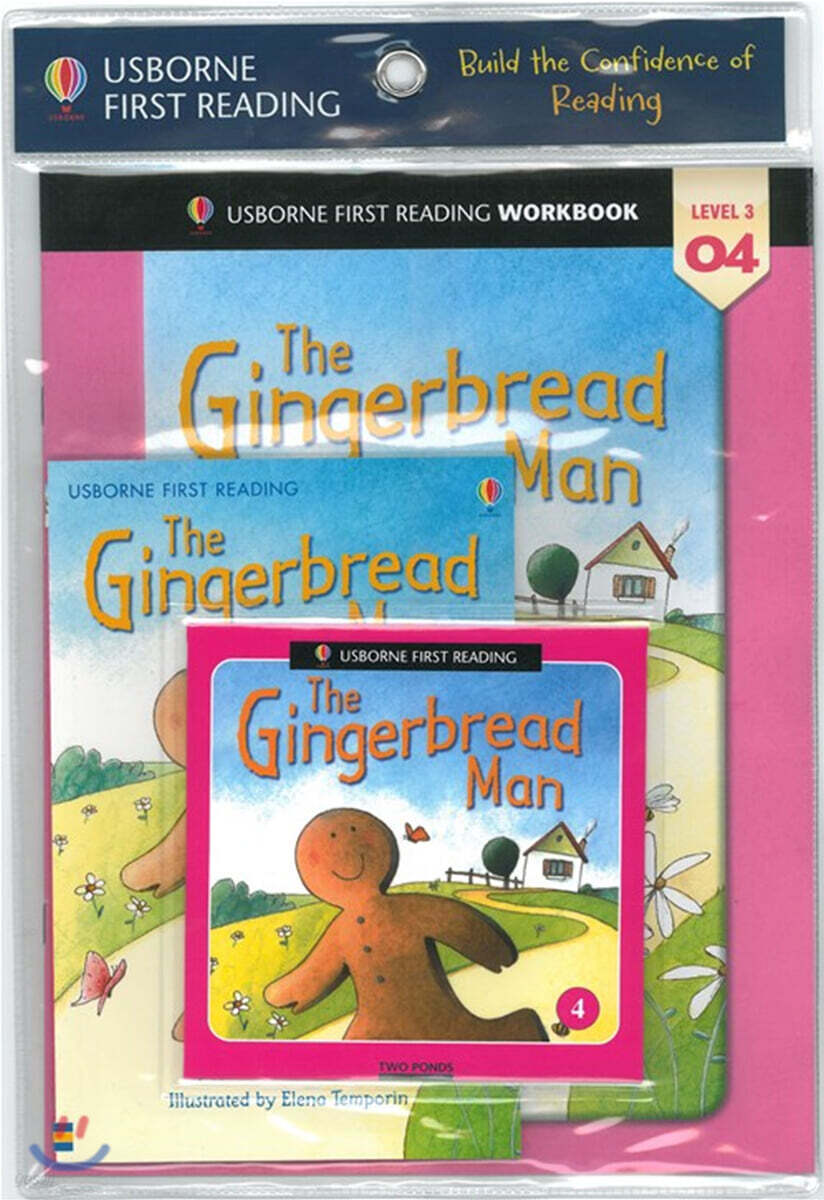 Usborne First Reading Workbook Set 3-4 : The Gingerbread Man - 예스24