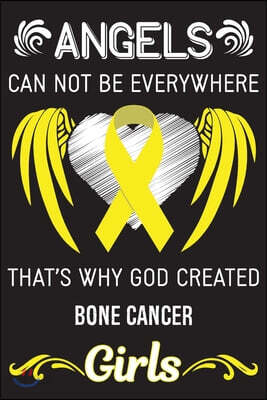 God Created Bone Cancer Girls: Bone Cancer Awareness Journal Notebook ...