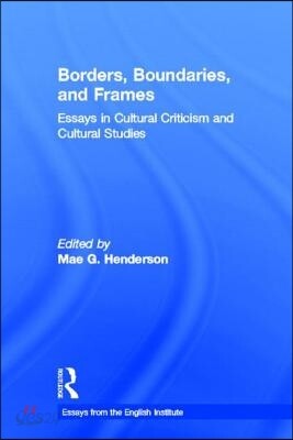 Borders, Boundaries, and Frames - 예스24