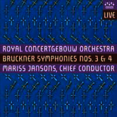 브루크너 : 교향곡 3번 & 4번 (Bruckner : Symphony No.3 & 4) (2 SACD Hybrid) - Mariss Jansons - 예스24