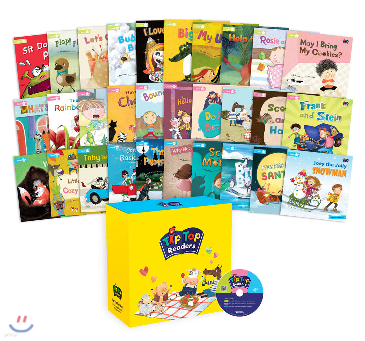 Tip Top Readers 30 Set Package (CD포함) - 예스24