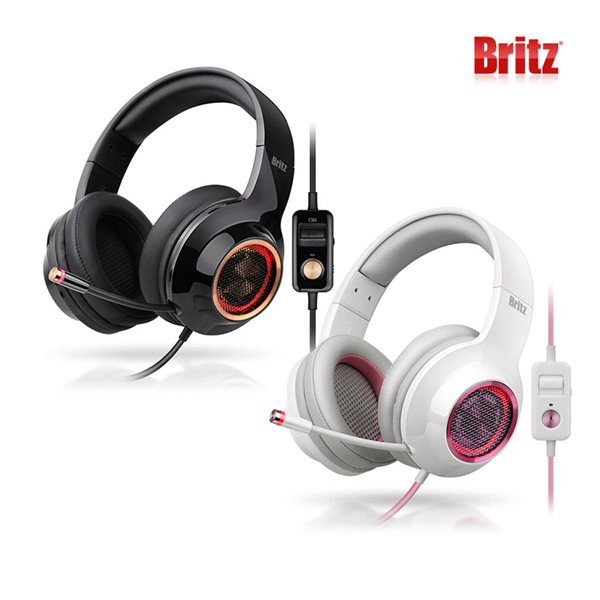 브리츠 KG50 가상 7.1채널 USB전원 마이크 조절 진동효과 RGB 게이밍 헤드셋 - 예스24