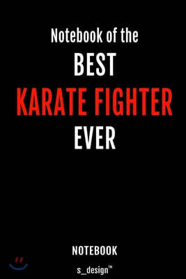 Notebook for Karate Fighters / Karate Fighter: awesome handy Note Book ...