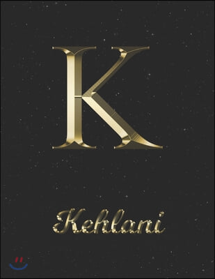 Kehlani: 1 Year Daily Planner (12 Months) - Yellow Gold Effect Letter K ...