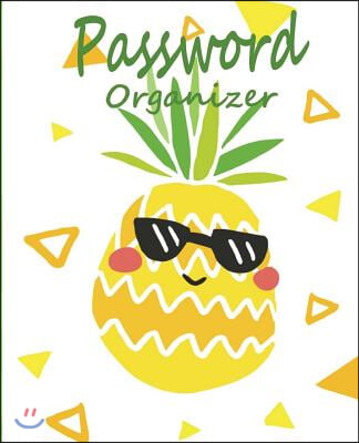 Password organizer: Password keeper book, 7.5x9.25" 120 pages, 2 ...