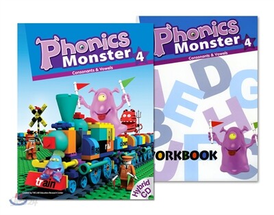 Phonics Monster 4 : Student Book + Workbook - 예스24