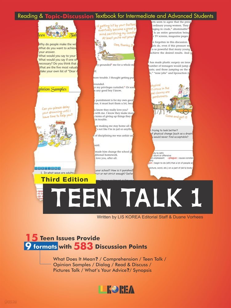 [전자책] Teen Talk 1 (Third Edition) - 예스24