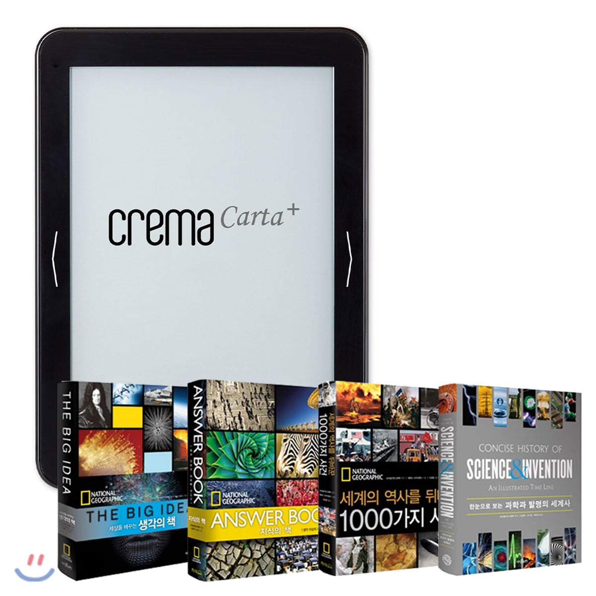 예스24 크레마 카르타 플러스 (crema carta+) + [[에디션] New 내셔널지오그래픽 세상의 모든 지식 4종 ...