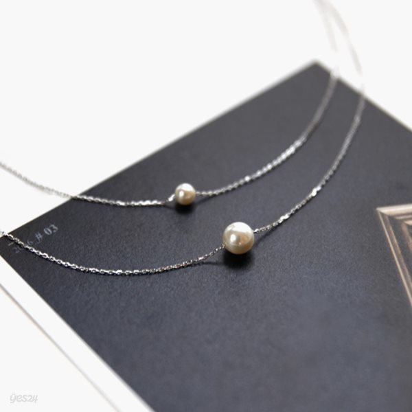 제이로렌 N0672 레이어드 6월탄생석 진주목걸이 - 예스24