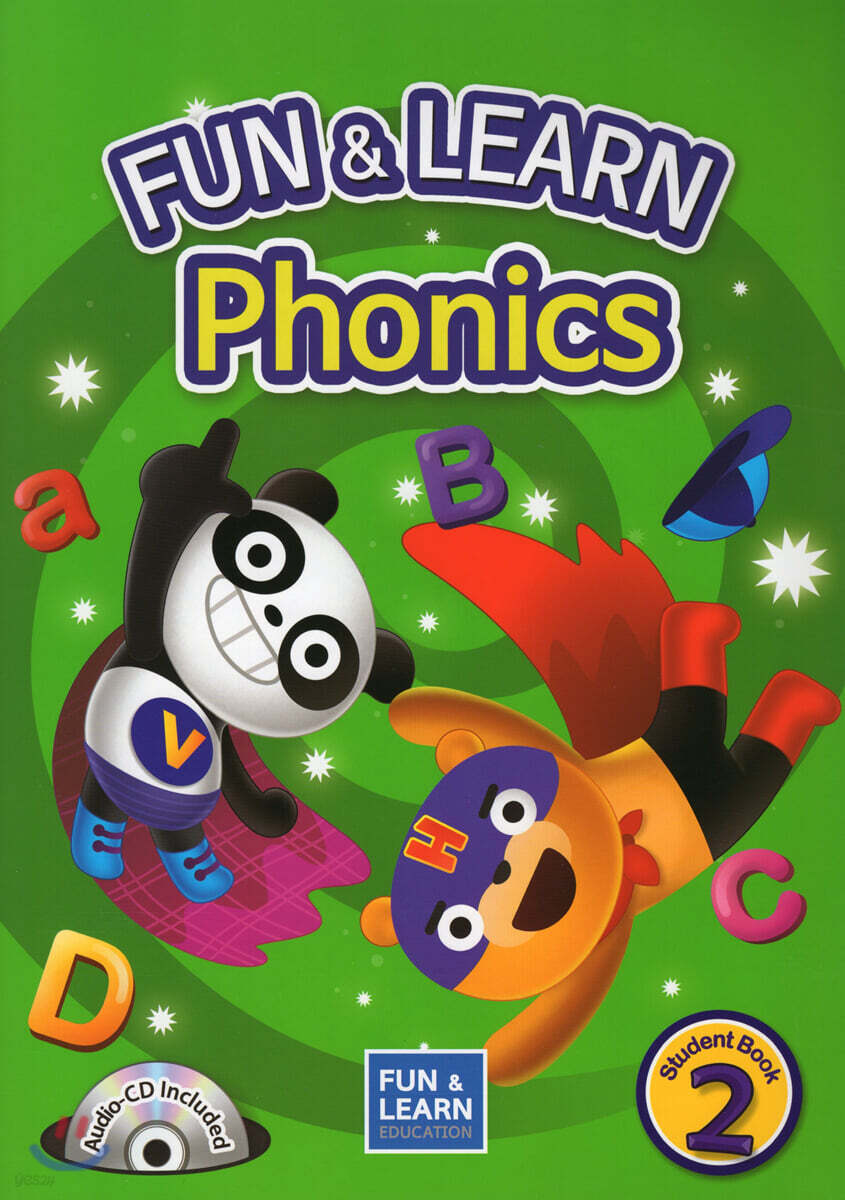 Fun & Learn Phonics 2 : Student Book + CD - 예스24