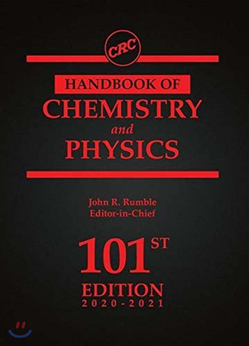 CRC Handbook of Chemistry and Physics, 101/E - 예스24
