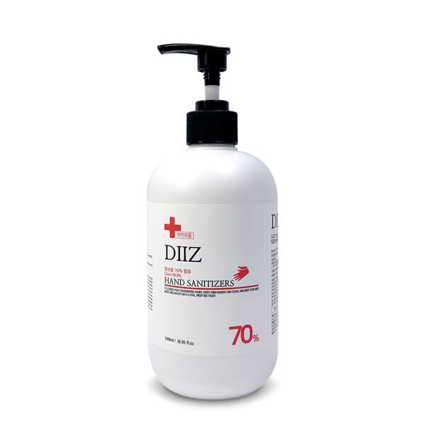 DIIZ 손세정제 500ml 살균효과 99.8% 식약처인증 의약외품 - 예스24
