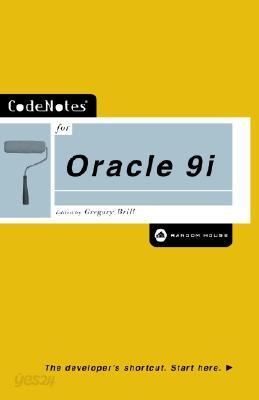 Codennotes for Oracle 9i - 예스24