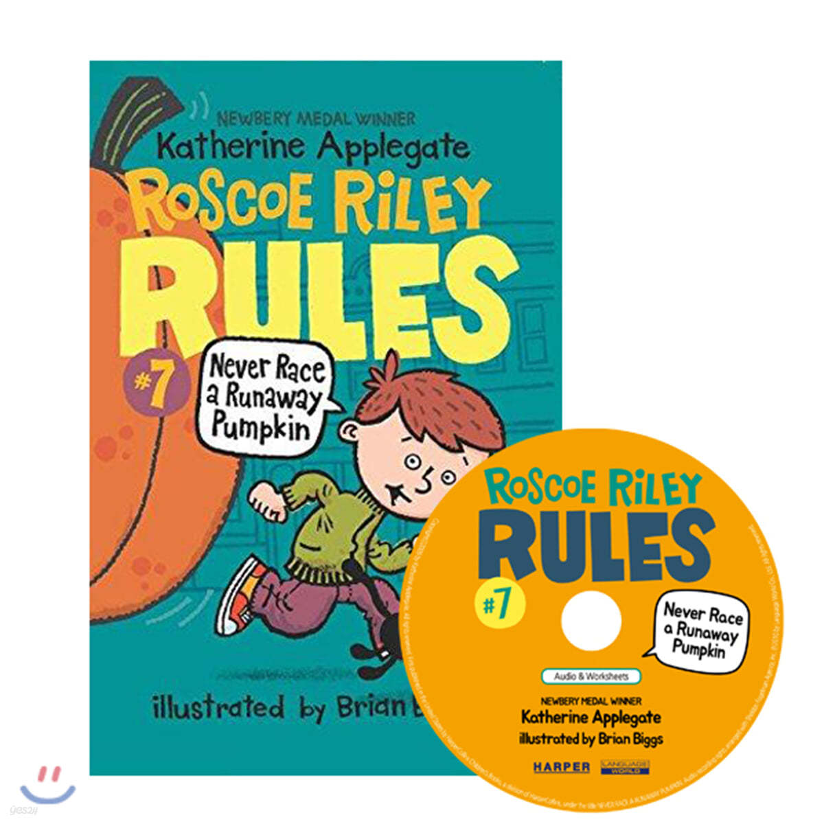 Roscoe Riley Rules #7 : Never Race a Runaway Pumpkin (Book + CD) - 예스24