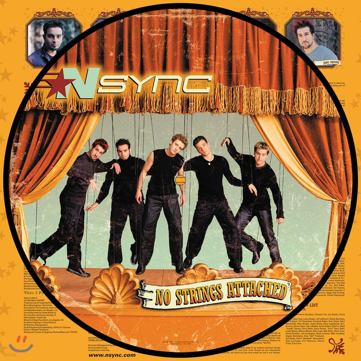 N Sync (엔 싱크) - No Strings Attached [픽쳐 디스크 LP] - 예스24