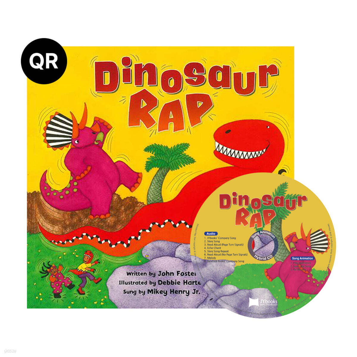 [노부영] Dinosaur Rap (QR) (원서 & CD) - 예스24