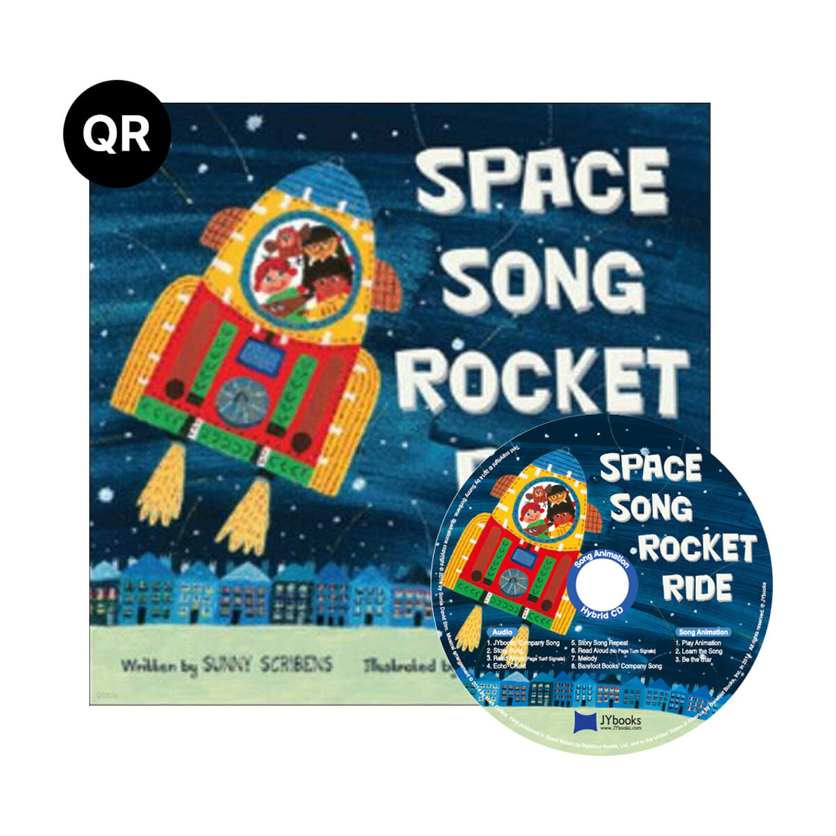 [노부영] Space Song Rocket Ride (QR) (원서 & CD) - 예스24