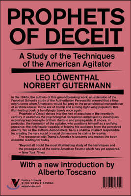 Prophets of Deceit: A Study of the Techniques of the American Agitator ...