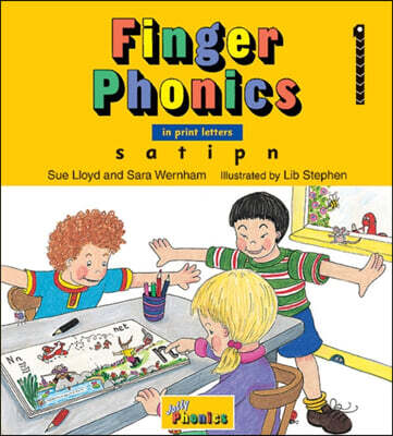 Finger Phonics Book 1: In Print Letters (American English Edition) - 예스24