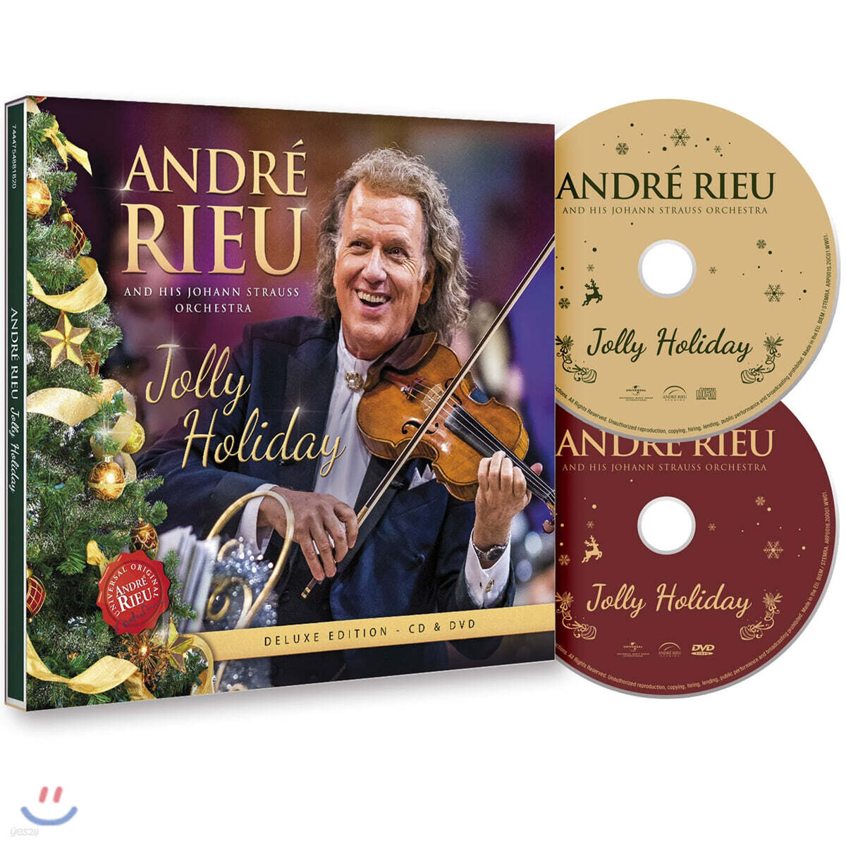 Andre Rieu 앙드레 류: 베스트 캐럴 모음곡 '즐거운 성탄절' (Jolly Holiday) - YES24