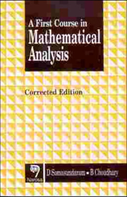 A First Course in Mathematical Analysis - 예스24